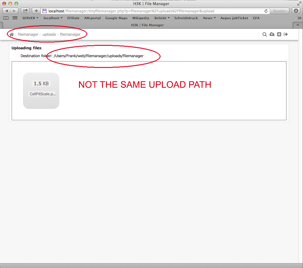 wrong upload directory and rename of uploaded file · Issue #57 · prasathmani/tinyfilemanager ...