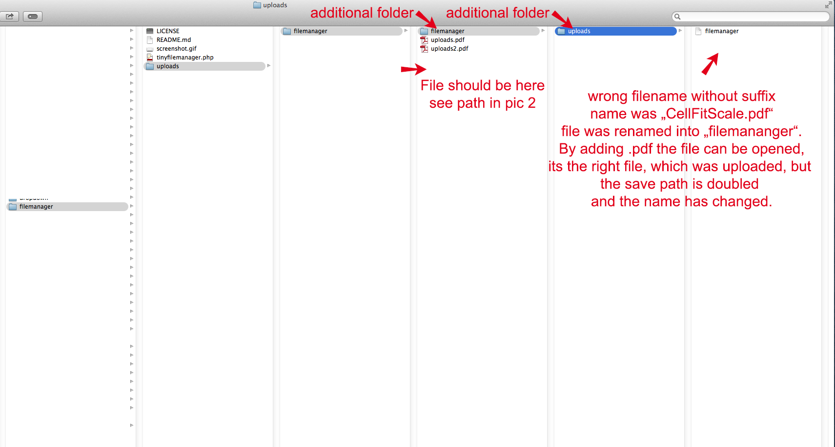wrong upload directory and rename of uploaded file · Issue #57 · prasathmani/tinyfilemanager ...